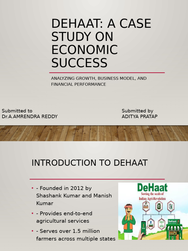 DeHaat - Case - Study Final | PDF