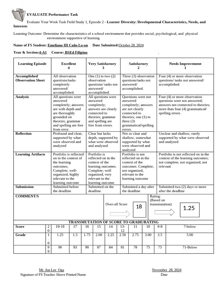 print sad ni siya | PDF | Educational Assessment | Learning