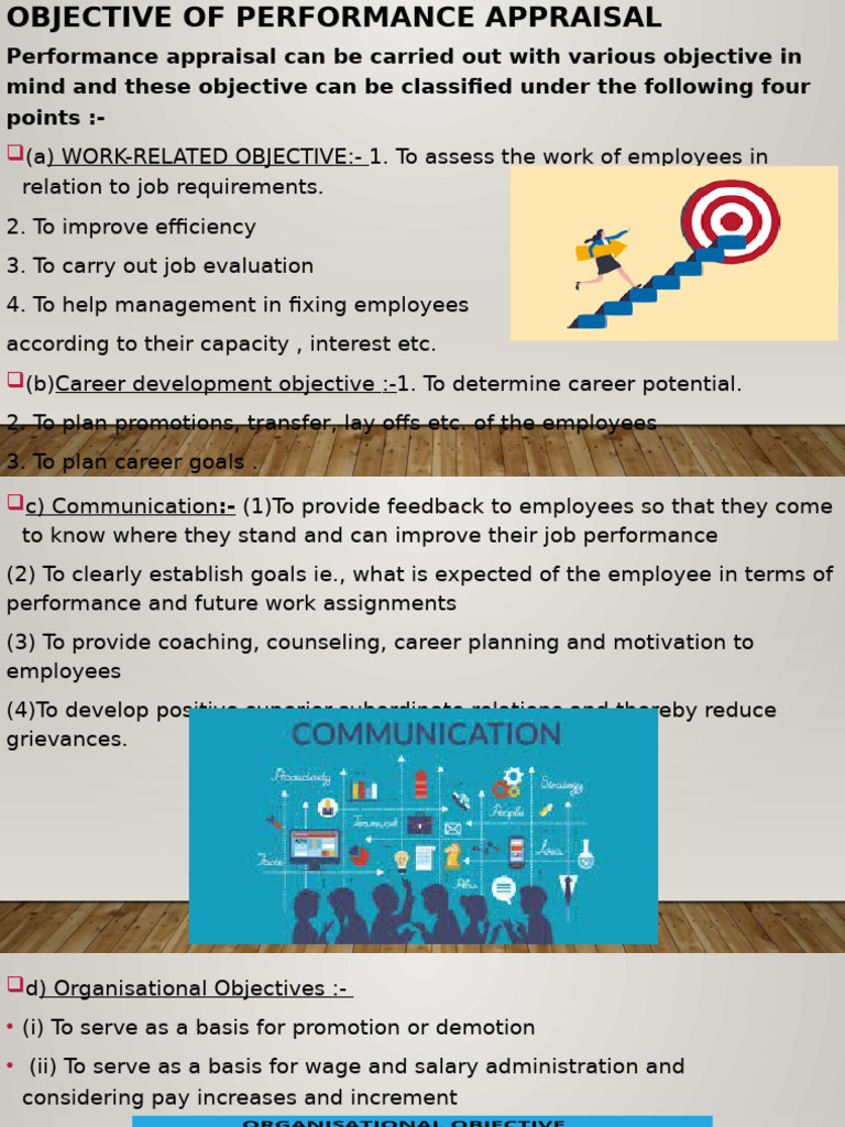 Objective of Performance Appraisal | PDF | Performance Appraisal ...