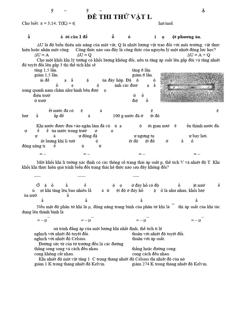 Thi Thu Vat Li | PDF