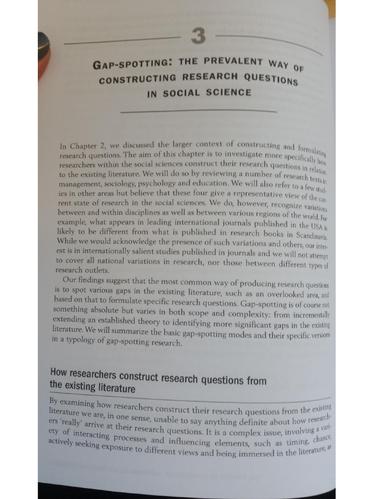 Contructing Research Questions | PDF