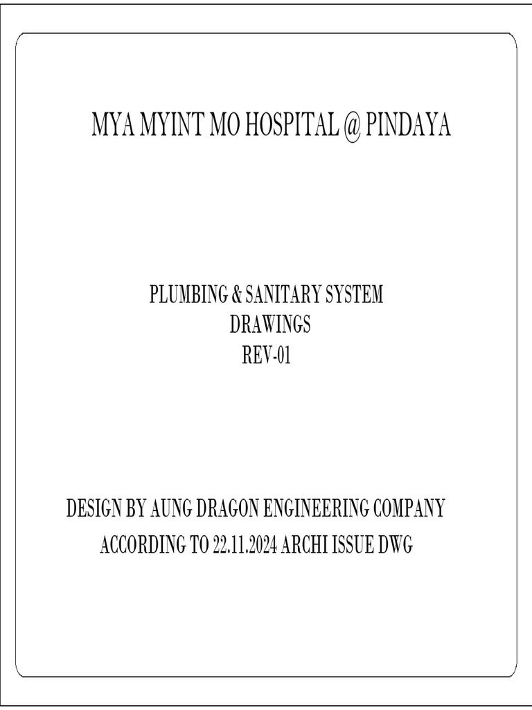 Hospital Plumbing System Details | PDF | Toilet | Pipe (Fluid Conveyance)