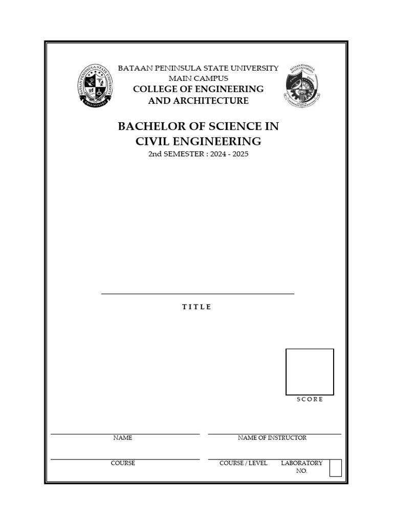 TEMPLATE FOR LABORATORY | PDF