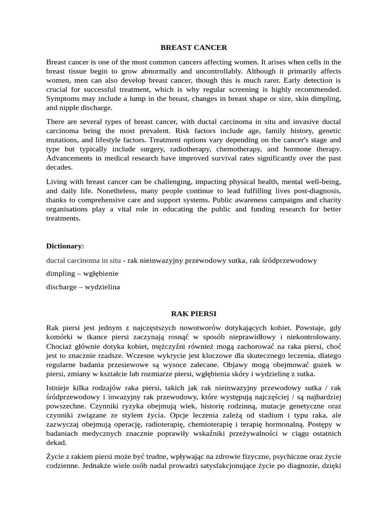 Abstract - Breast Cancer | PDF