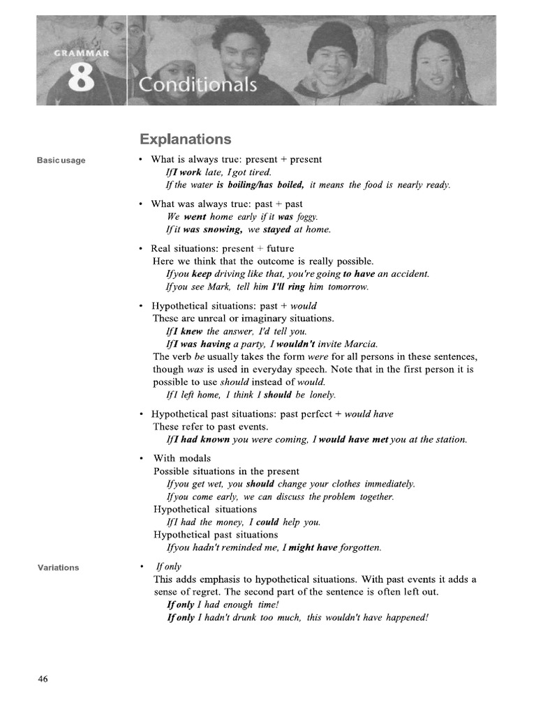 MEGG conditionals ex (all types) | PDF