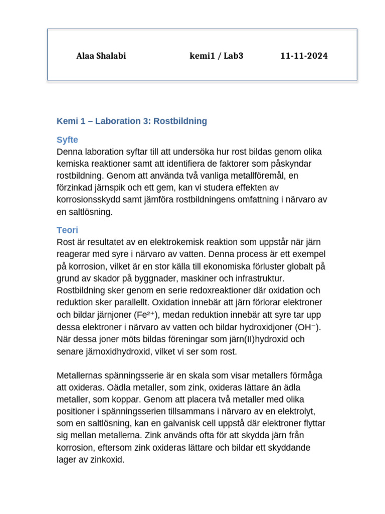 kemi1-lab3-alaa shalabi | PDF