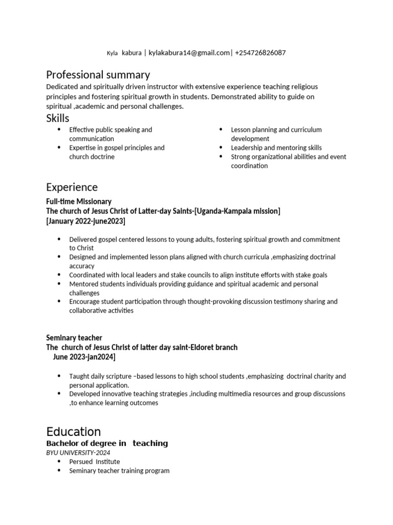 Pc102 w02 Document Applicationactivity Resumetemplate | PDF