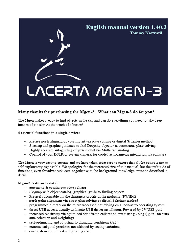 2_MGEN-3_Manual_EN | PDF | Digital Single Lens Reflex Camera | Camera