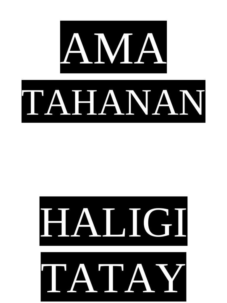 Tahanan | PDF