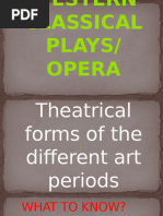 Theatre History Timeline: Dates / Period Key Styles Key Playwrights ...