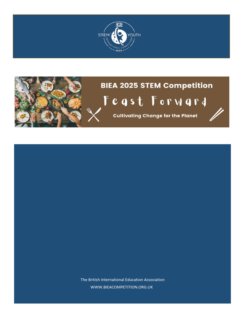 BIEA STEM Competition 2025 Overview | PDF | Agriculture | Climate Change