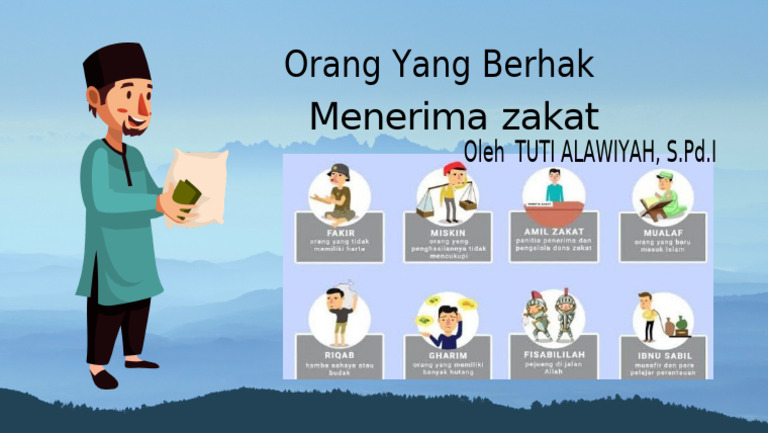 Orang Yang Berhak Menerima Zakat | PDF