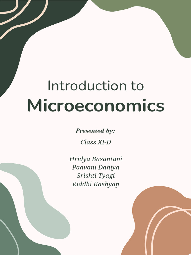 Introduction to Microeconomics Grp 2 | PDF | Green Revolution | Economics