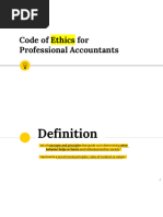 Overview of ICAEW Ethics Code Parts 1-3 | PDF