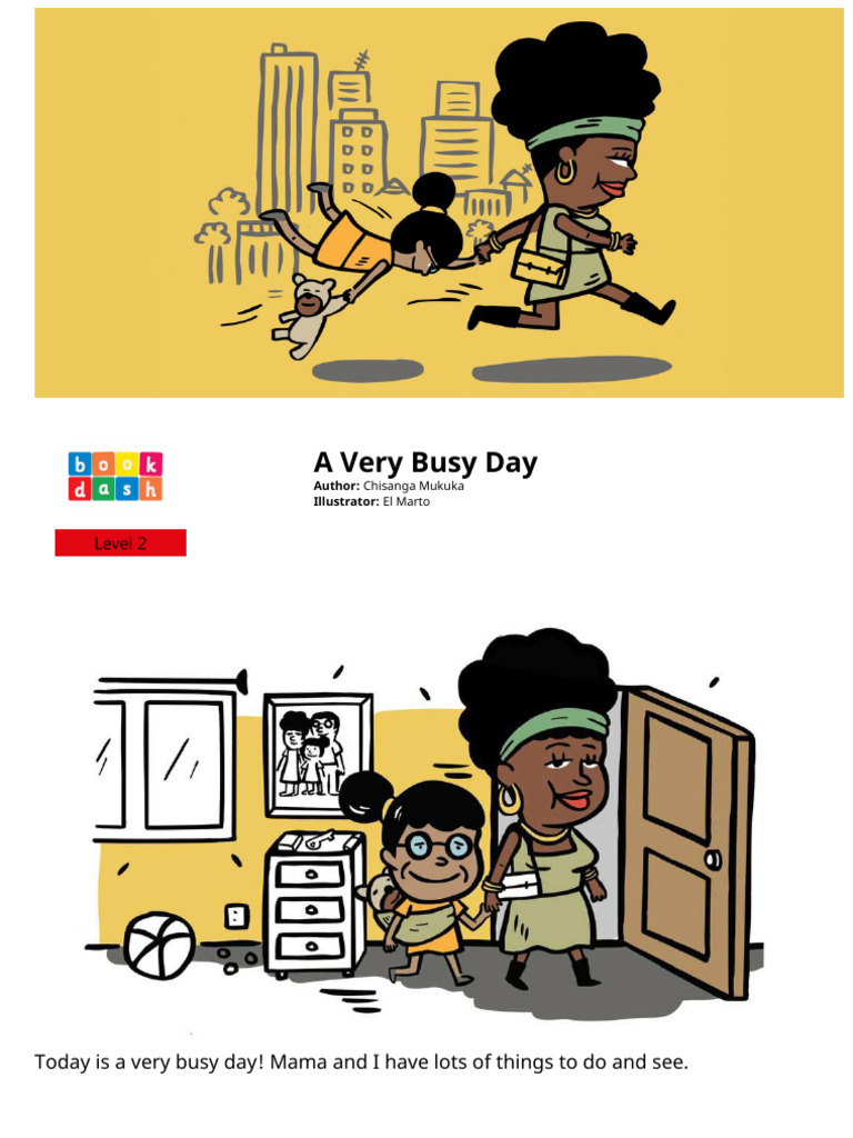 A Busy Day in Town with Mama | PDF | Creative Commons License