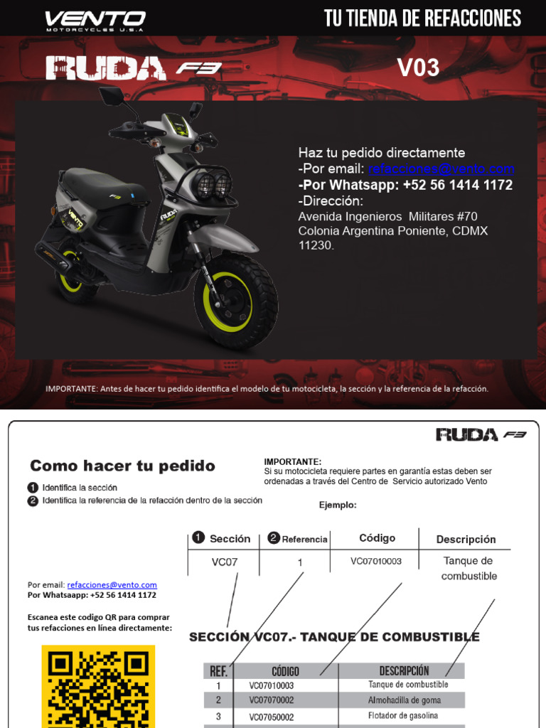 Ruda F3 170 2024 V2 | PDF | Tecnología de vehículos | Partes de vehículo