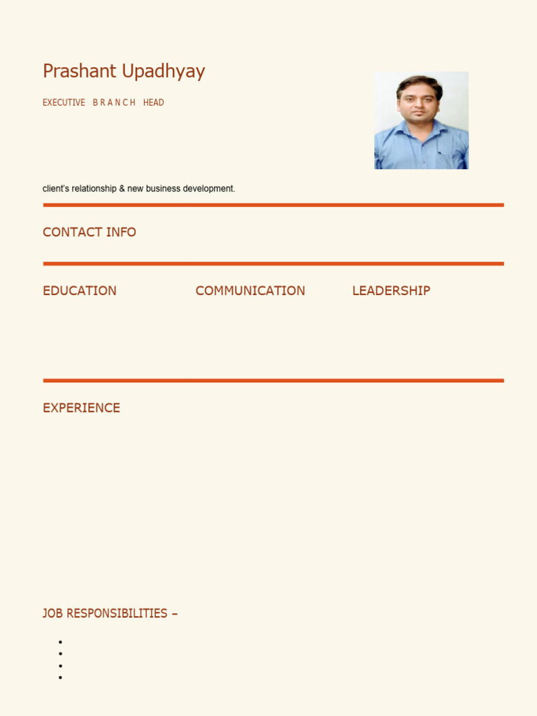 Prashant Upadhyay.1Resume | PDF