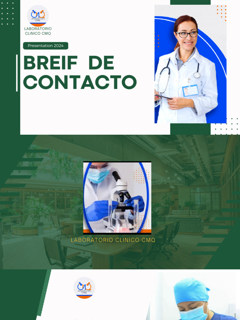 Breif de Primer Contacto Final | PDF | Calidad (comercial) | Laboratorios