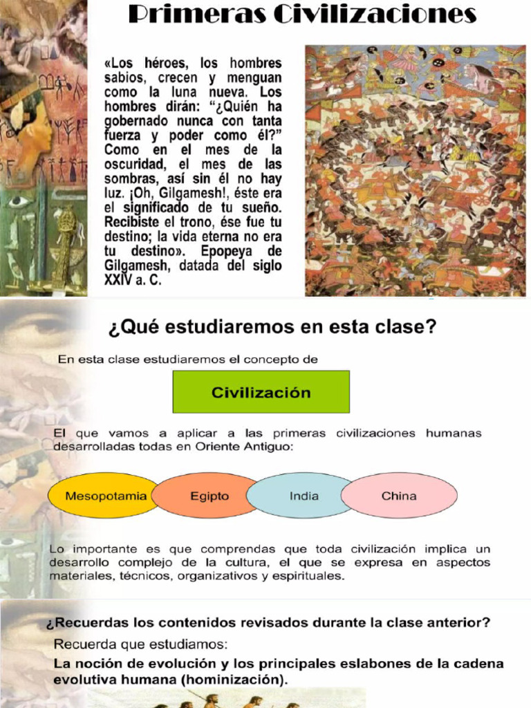 Primeras Civilizaciones Pdf