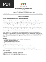 Final Hit English 1123 Paper 1 | PDF