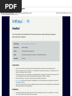 Guidelines For Infosys Assessment | PDF | Application Software ...