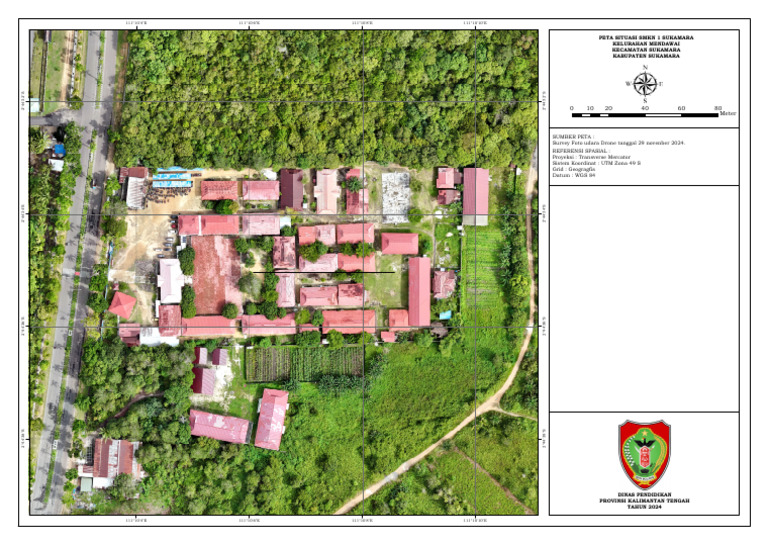 Peta Situasi SMKN 1 Sukamara 2024 | PDF