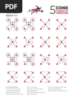 4 Cone Agility Drill Patterns | PDF