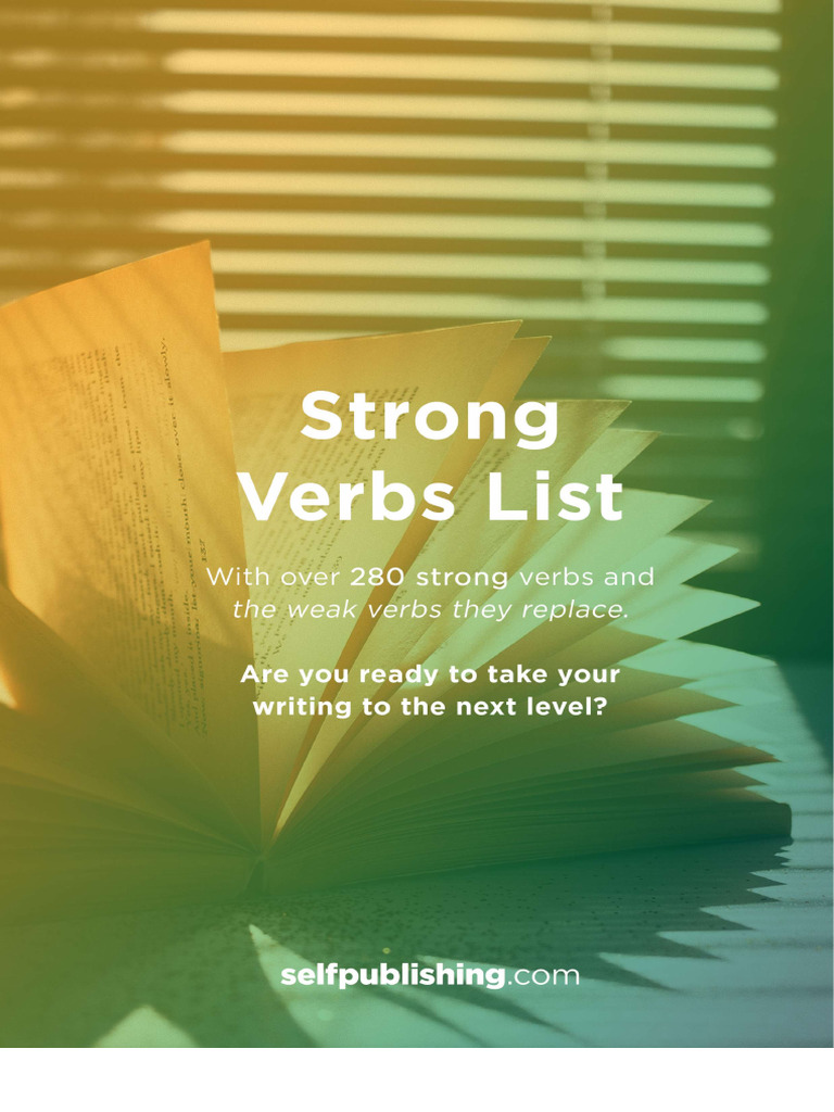 Strong Verbs - List | PDF