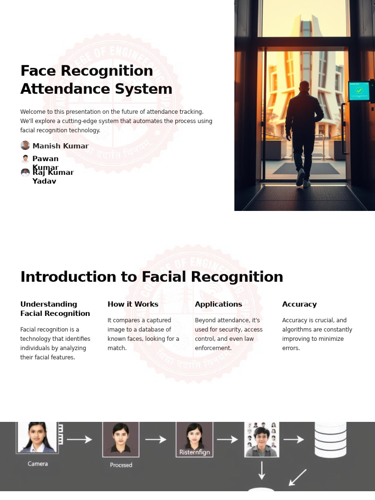 Group 4-Face-Recognition-Attendance System | PDF | System | Software