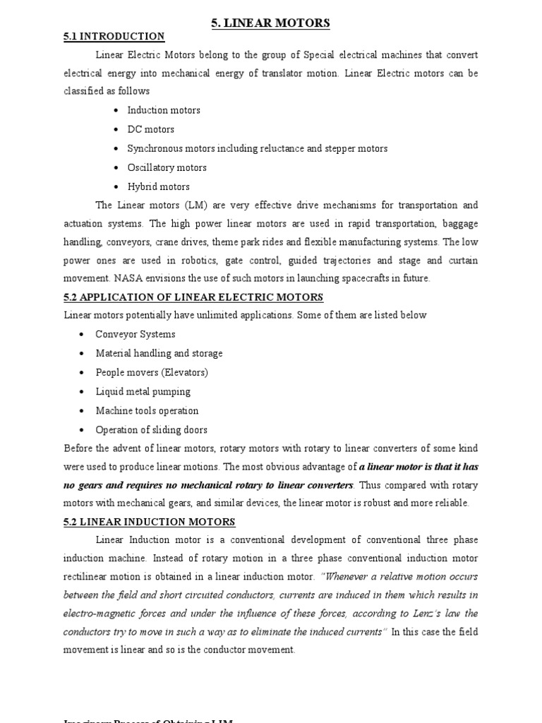 Unit5 LM | PDF | Electromagnetic Induction | Engines