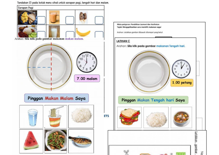 Jadual Makanan | PDF