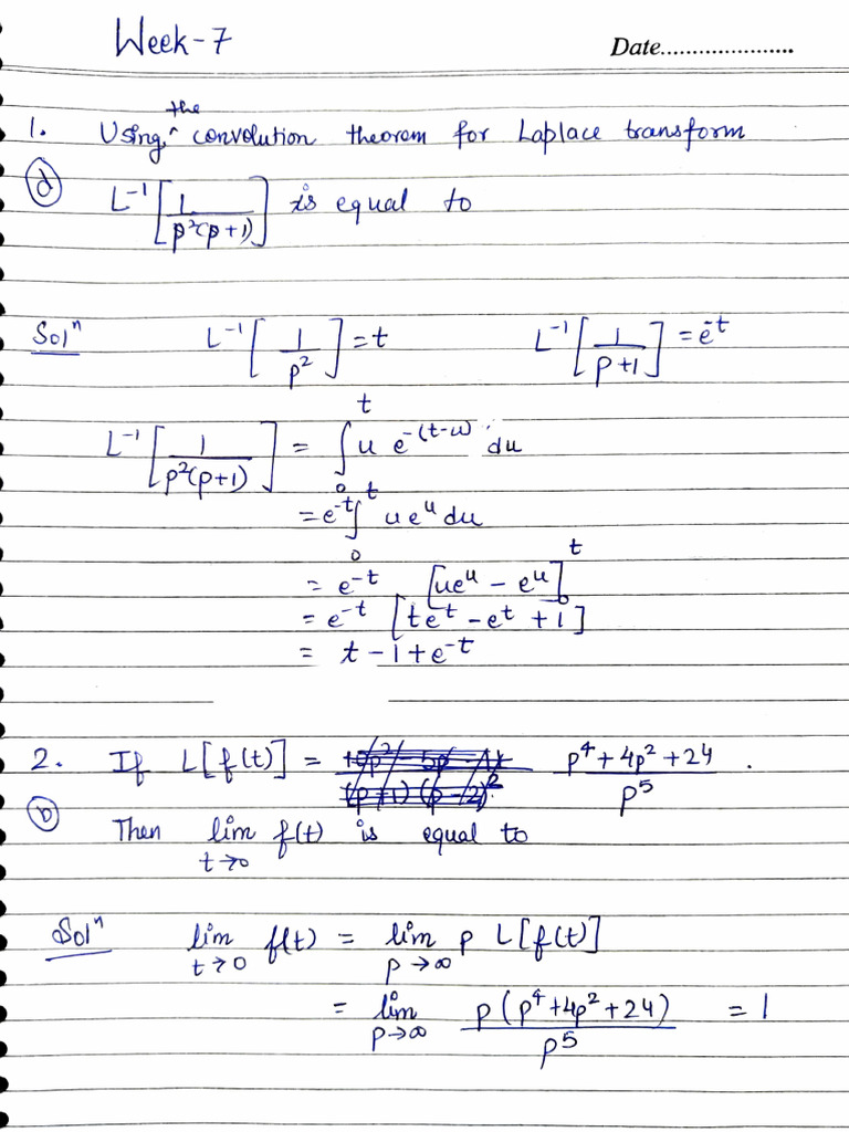Solutions For Week 7 Assignment 7 | PDF