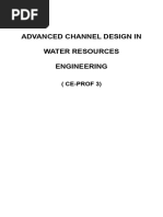 Concrete Flood Channel Design Guide | PDF | Drainage | Concrete