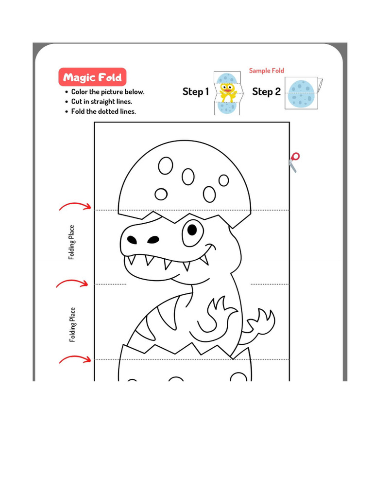 MAGIC FOLD - DINOSAUR | PDF