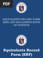 Form Checklist For Erf Reclass and Conversion of Position 2025 Revised ...