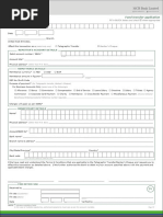 Telegraphic Transfer Application Form | PDF | Banks | Debit Card