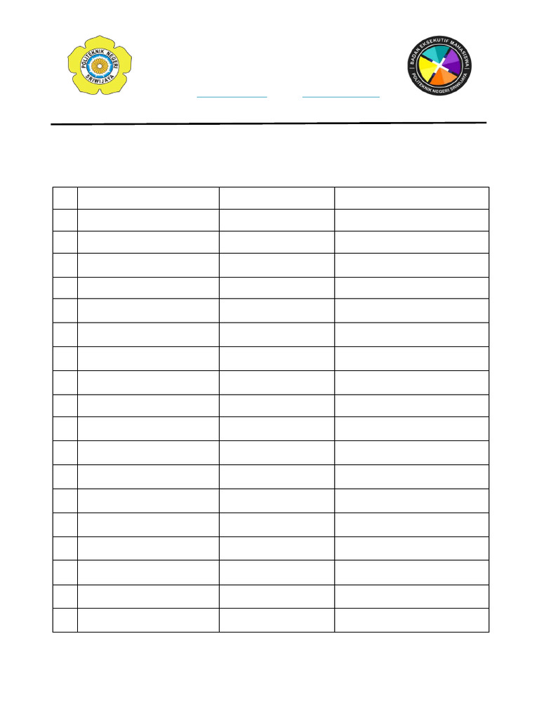 Pengumuman Kelulusan Bem Polsri 2025 | PDF