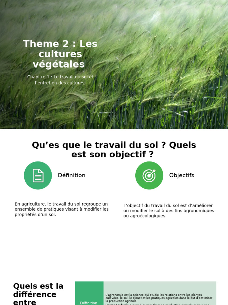Travail du sol en agriculture: méthodes clés | PDF | Charrue | Sol ...