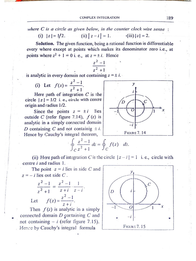 Cauchy Formula | PDF