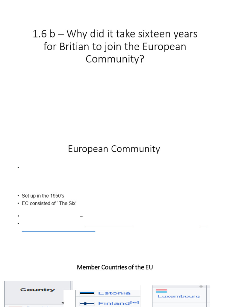 1.6 b and c EC and Devolution | PDF | Brexit | United Kingdom