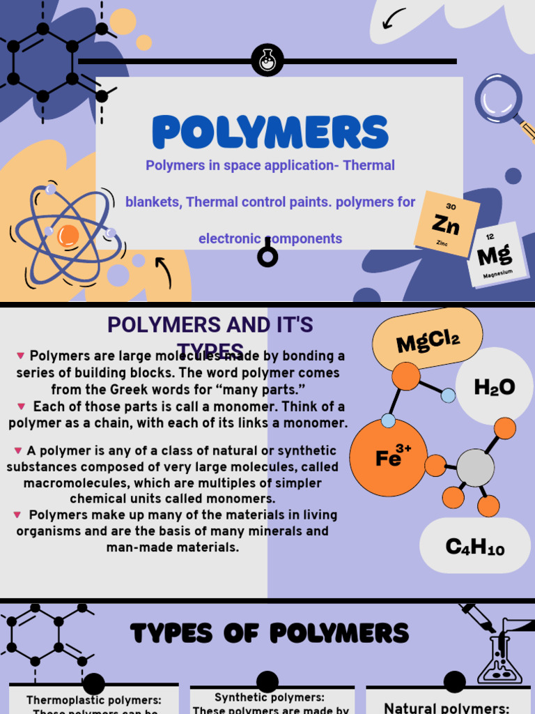 Polymer in Space - FYCM1 (21-25) | PDF | Polymers | Thermal Insulation
