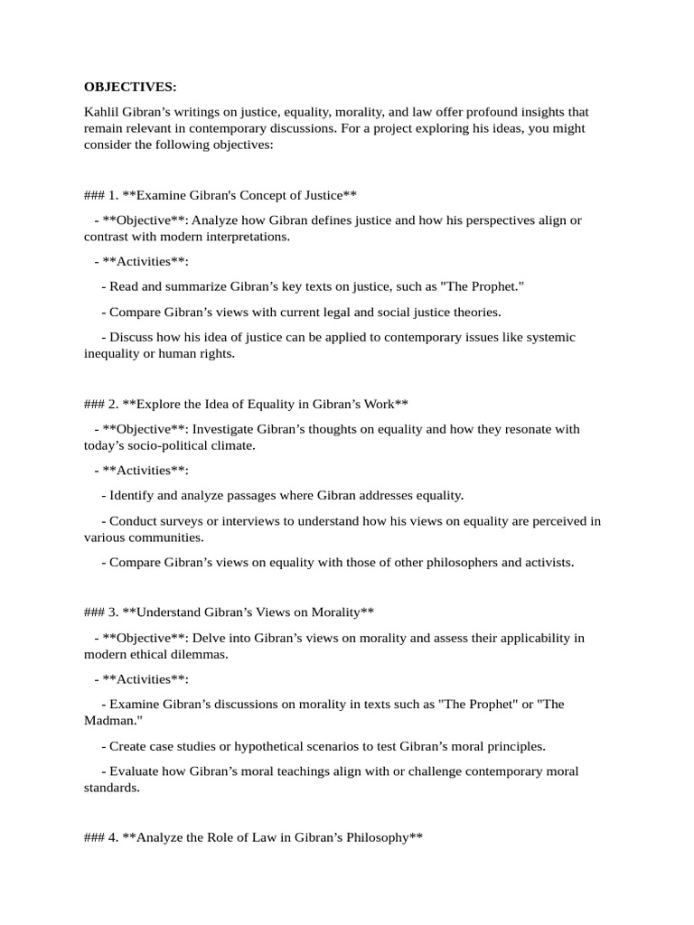 OBJECTIVES | PDF | Justice | Crime & Violence