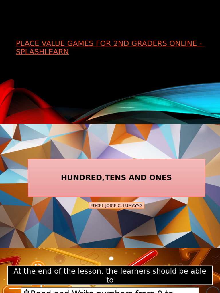 Hundred, Tens and Ones | PDF | Mathematics