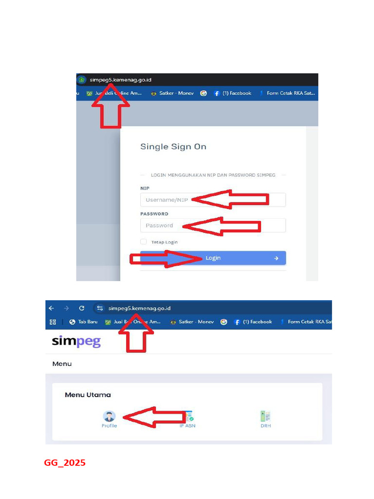 Tutorial Uploud SKP 2024 | PDF