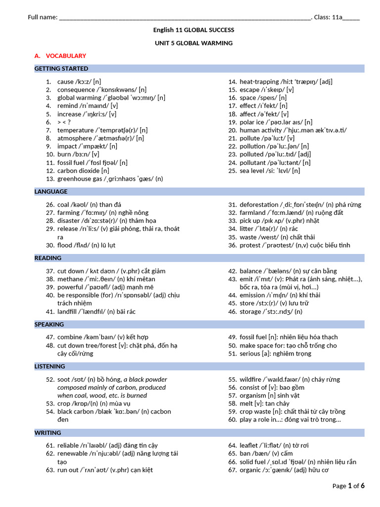 e11-gs___unit 5 | PDF