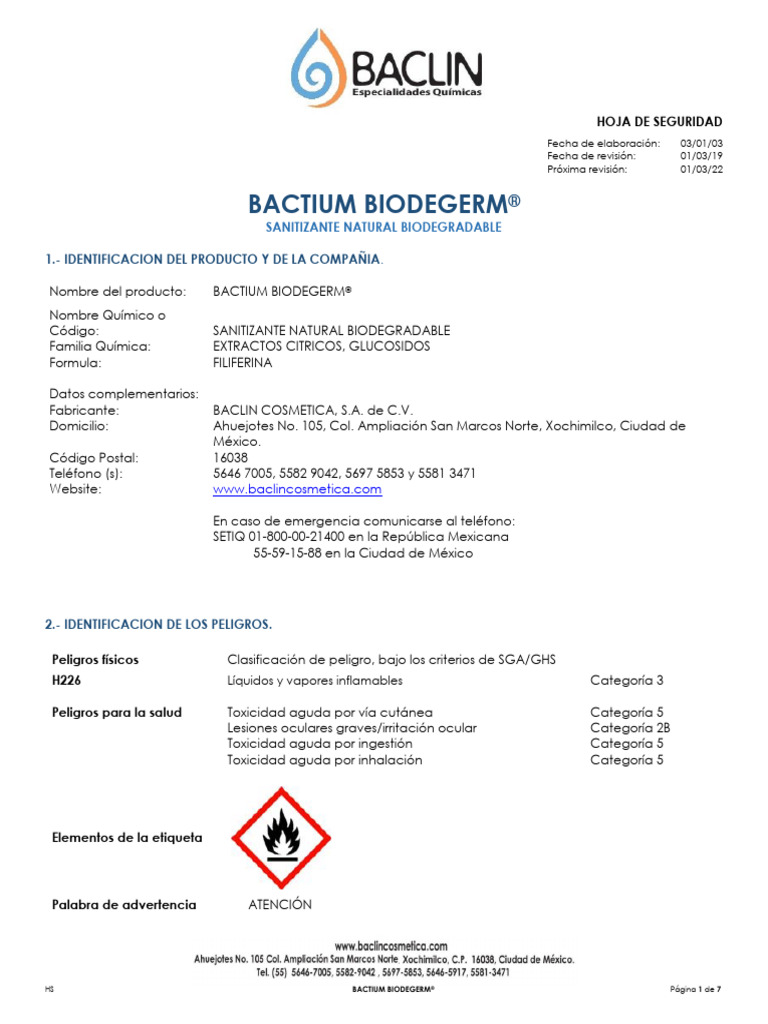 Bactium Biodegerm | PDF | Especialidades Medicas