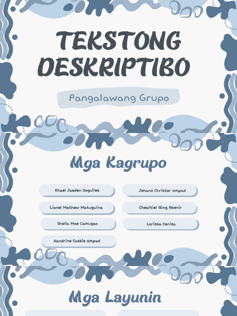 Tekstong-Deskriptibo_G2 | PDF