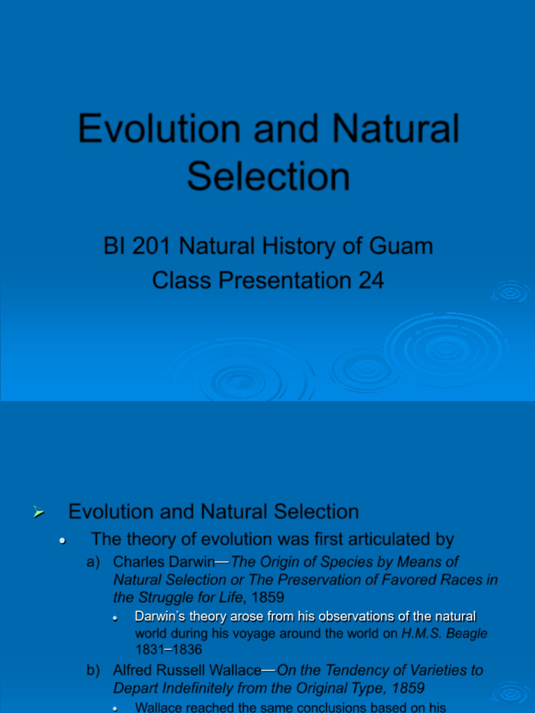 Evolution Natural Selection | PDF | Natural Selection | Evolution