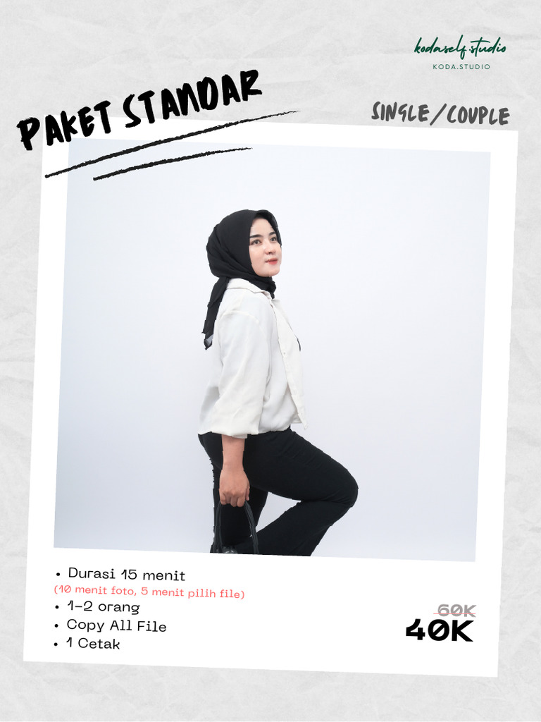 Harga Paket Self Photo Studio | PDF