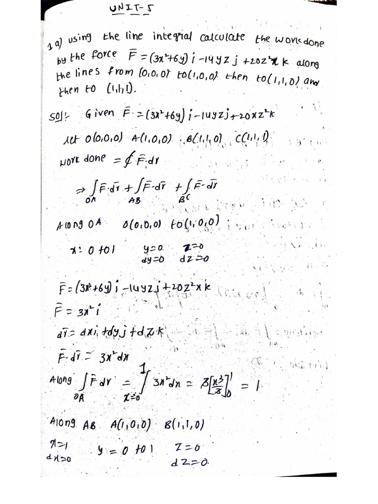 Ode&Vc Unit-5 Question Bank Solutions | PDF